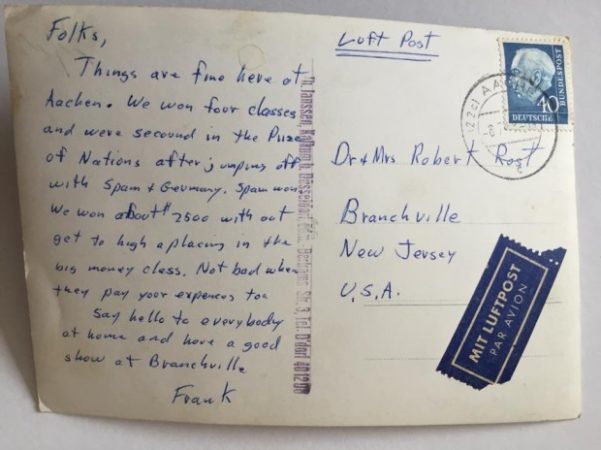 From Frank, With Love