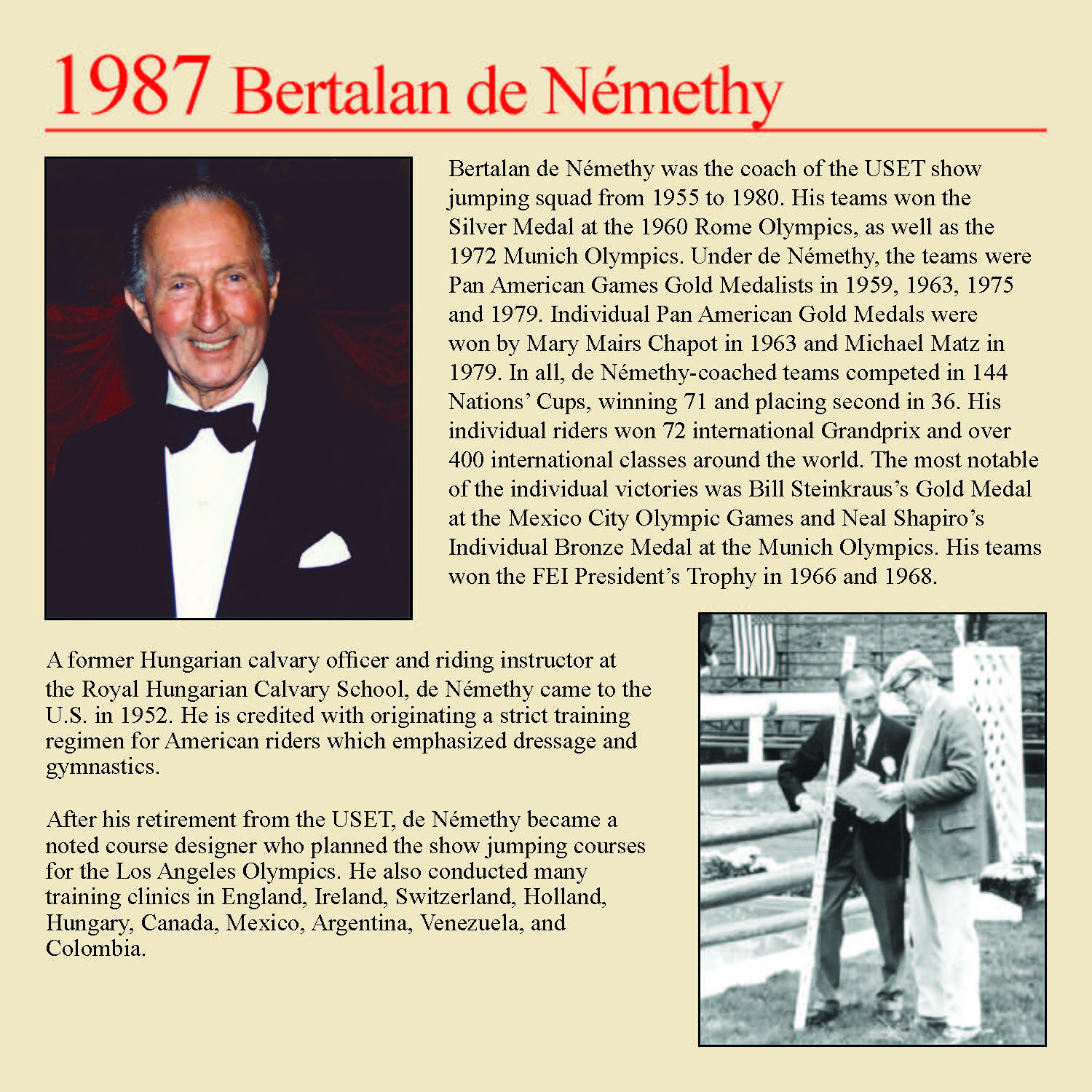 The Great Bertalan de Némethy