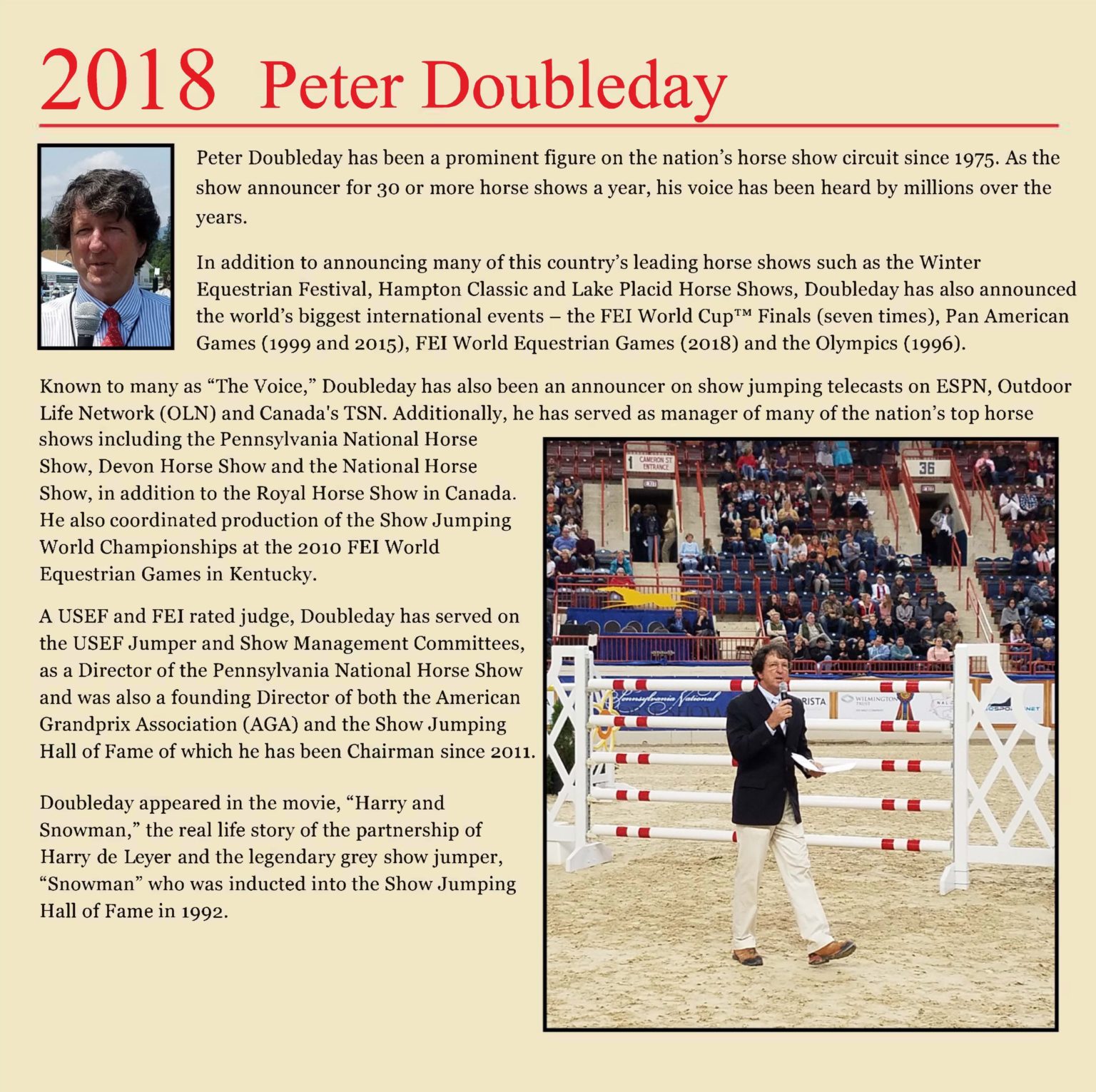 Hall of Fame Thursday: Peter Doubleday on the Big Three