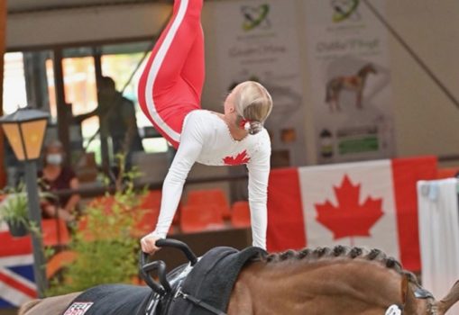 Averill Saunders Becomes Repeat Record Breaker at 2021 FEI Vaulting ...
