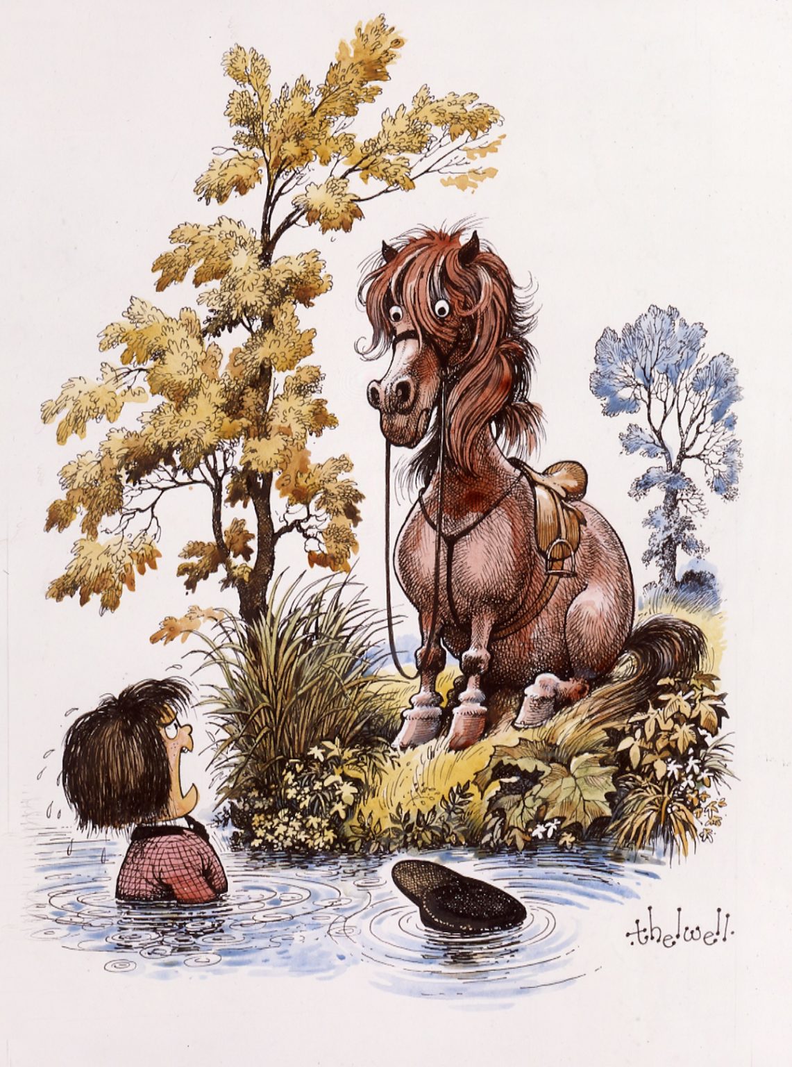 Thelwell: Beyond the Iconic Illustrations