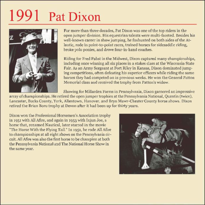 #HallOfFameThursday: Pat Dixon