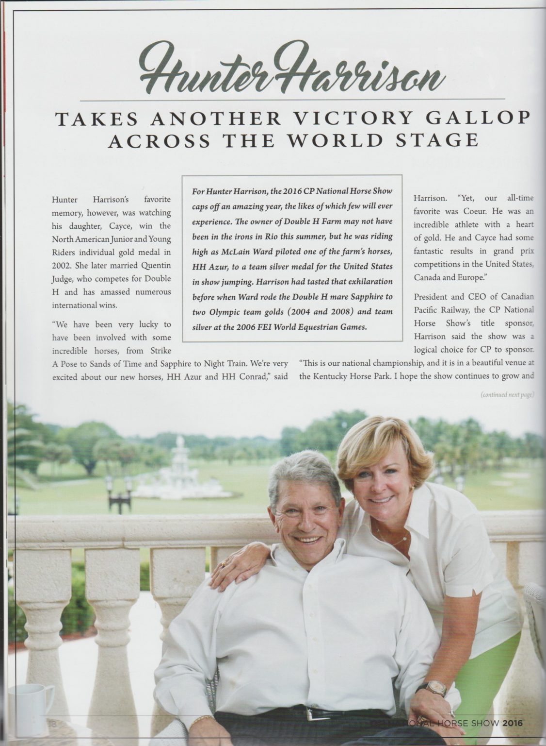 #HallOfFameThursday: Hunter Harrison